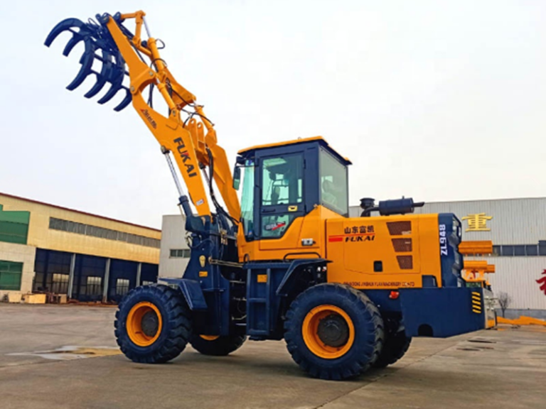 sugar cane loader good price wheel loader with grapple