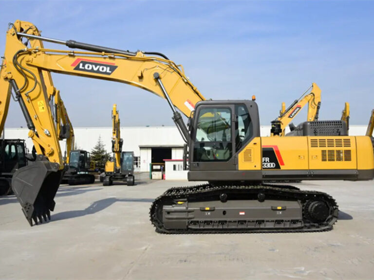 Lovol FR330D excavator with Isuzu engine best excavator